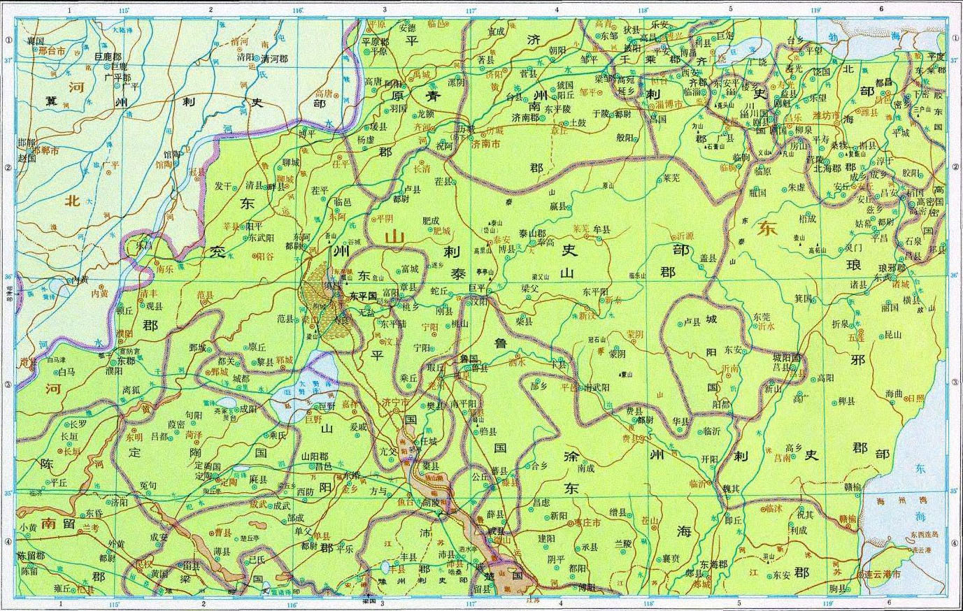 西汉行政区划_360百科