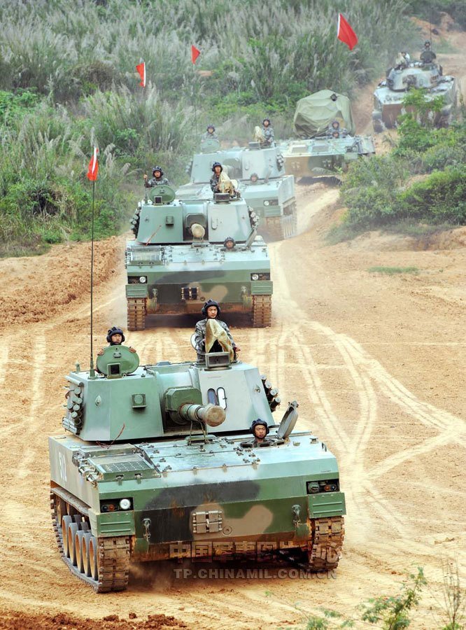 PLZ-07自行榴弹炮图册_360百科