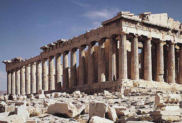 帕提农神庙图册_360百科