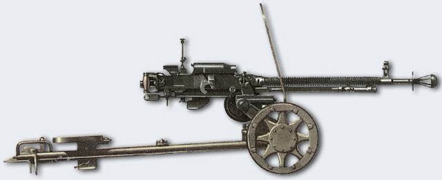 前苏联DShK-38/46式12.7mm大口径机枪_360百科