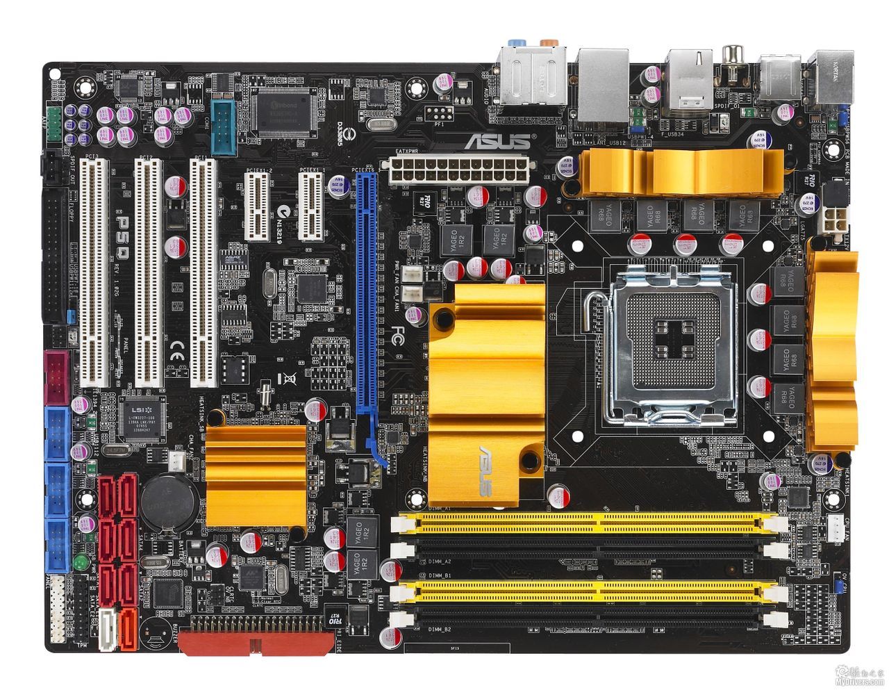 华硕P5Q图册_360百科