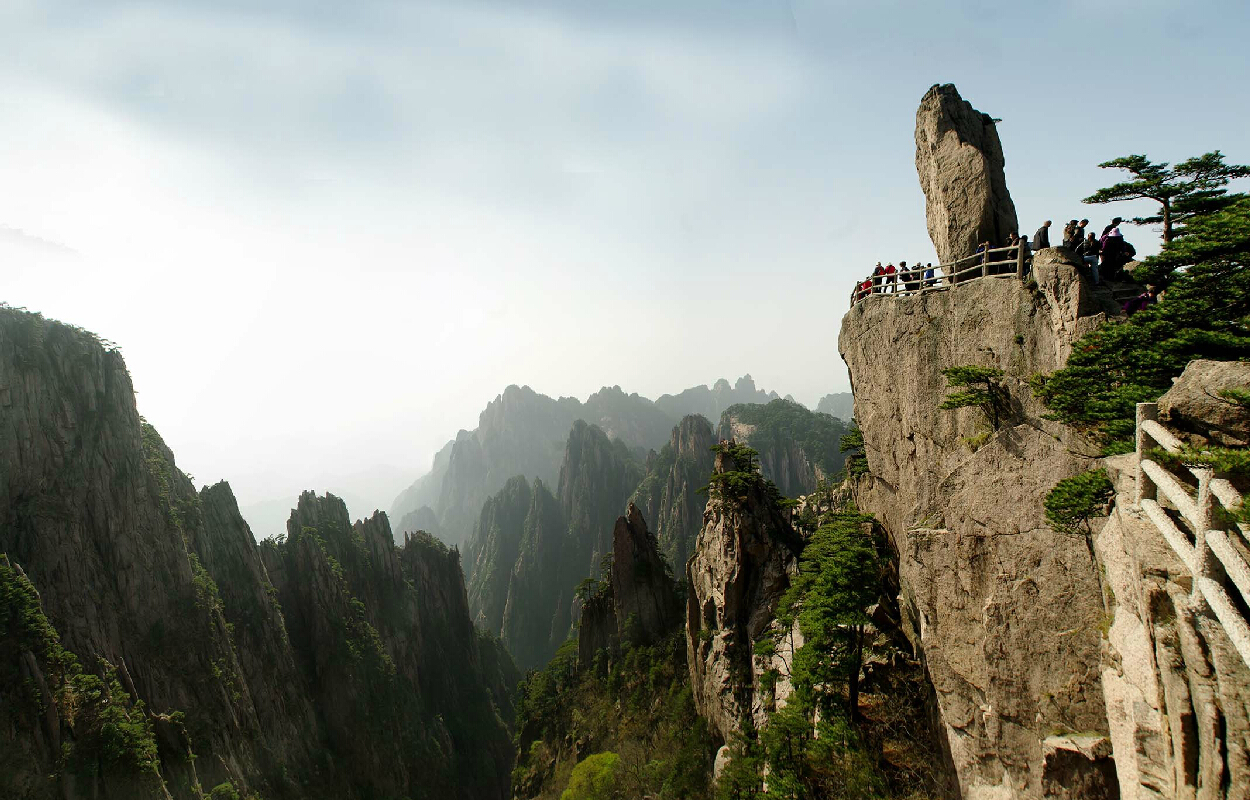 黄山怪石图册360百科