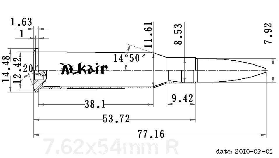 7.62x54mmr步枪弹_360百科