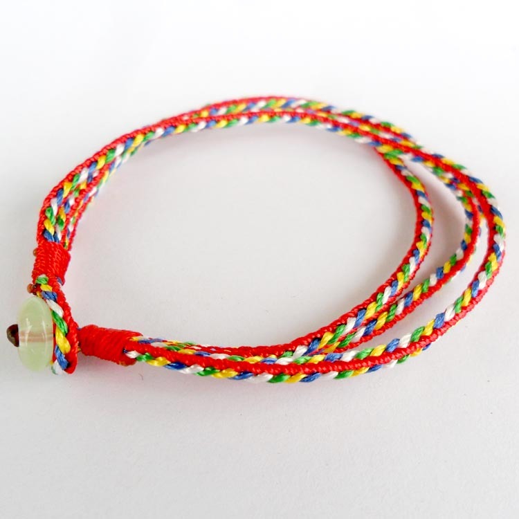 五彩绳图册_360百科